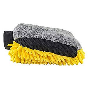 Chemical Guys MIC494 Three-Way Premium Microfiber Wash Mitt