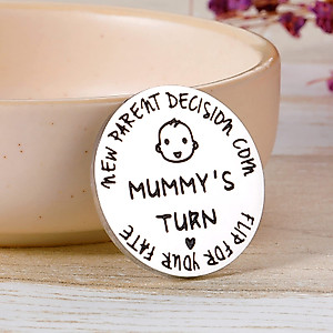 New Mom Gifts for Women New Dad Gifts for Men Funny New Baby Gift Pregnancy Gifts for Dad Mom Pregnancy Gifts Mothers Day for Daddy Mummy Pregnancy Gifts for Women