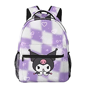 DIEZ Anime Kawaii Backpack Casual Lightweight Backpack Travel Laptop Bag For College Anime Cartoon Cosplay Bag