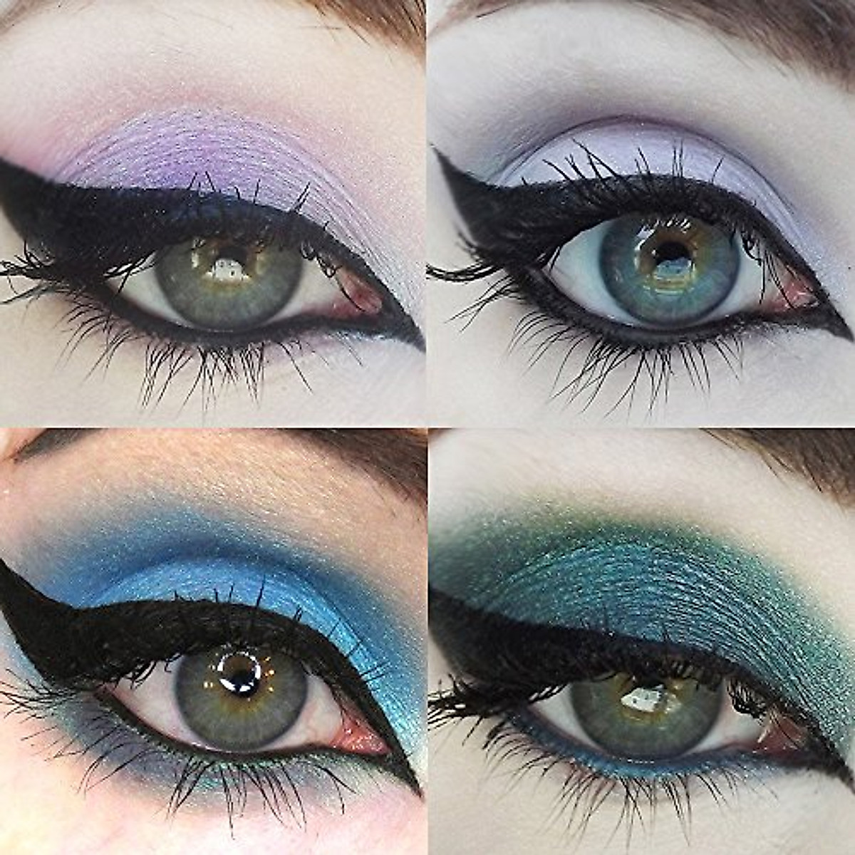 Concrete Minerals Eyeshadow, Silky- Smooth and Highly Pigmented, Longer-Lasting With No Creasing, 100% Vegan and Cruelty Free, Handmade in USA, 8 Grams Loose Mineral Powder (Mermaid)