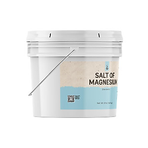 Pure Original Ingredients Salt of Magnesium (1 Gallon) Pure Epsom Salt, Unscented, Natural Skin Scrub