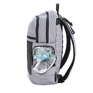 Eddie Bauer East Sound Diaper Backpack, Grey