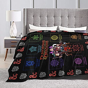 Throw Blankets - Lightweight Flannel Fleece - Soft, Cozy - Perfect for Bed, Sofa, Couch