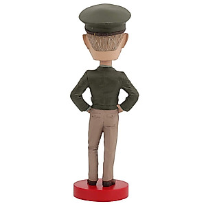 Royal Bobbles Dwight D. Eisenhower Bobblehead, Premium Polyresin Lifelike Figure, Unique Serial Number, Exquisite Detail