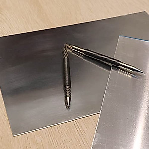 WHLLING 1/16″Dual Head Nail Setter and 3/16″Center Punch, 3500 PSI Striking Force Counter Punch Spring Nail Set