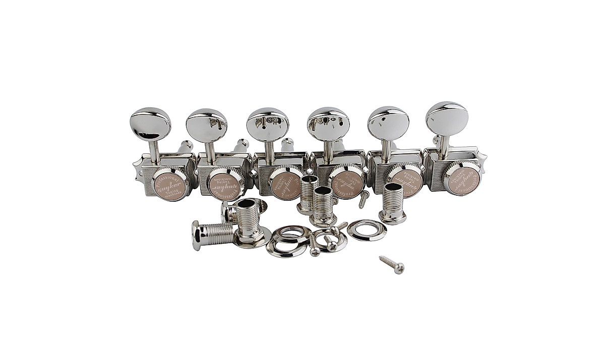 Guyker 6-in-line Vintage Guitar Lock String Tuners – Locking Tuning Key ...