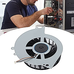 KOSDFOGE Game Console Cooling Fan Portable Internal 3-Pin Gaming Heat Sink Compatible with PS4 CUH‑1000A/CUH‑1100A