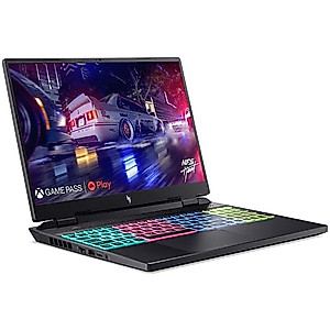 Acer Nitro 17 2023 Gaming Laptop 17.3" WQXGA 165Hz 8-Core AMD Ryzen 7 7840HS 64GB DDR5 2TB SSD NVIDIA GeForce RTX 4060 8GB Thunderbolt 4 Wi-Fi 6E Four-Zone RGB Backlit Windows 10 Pro w/ONT 32GB USB