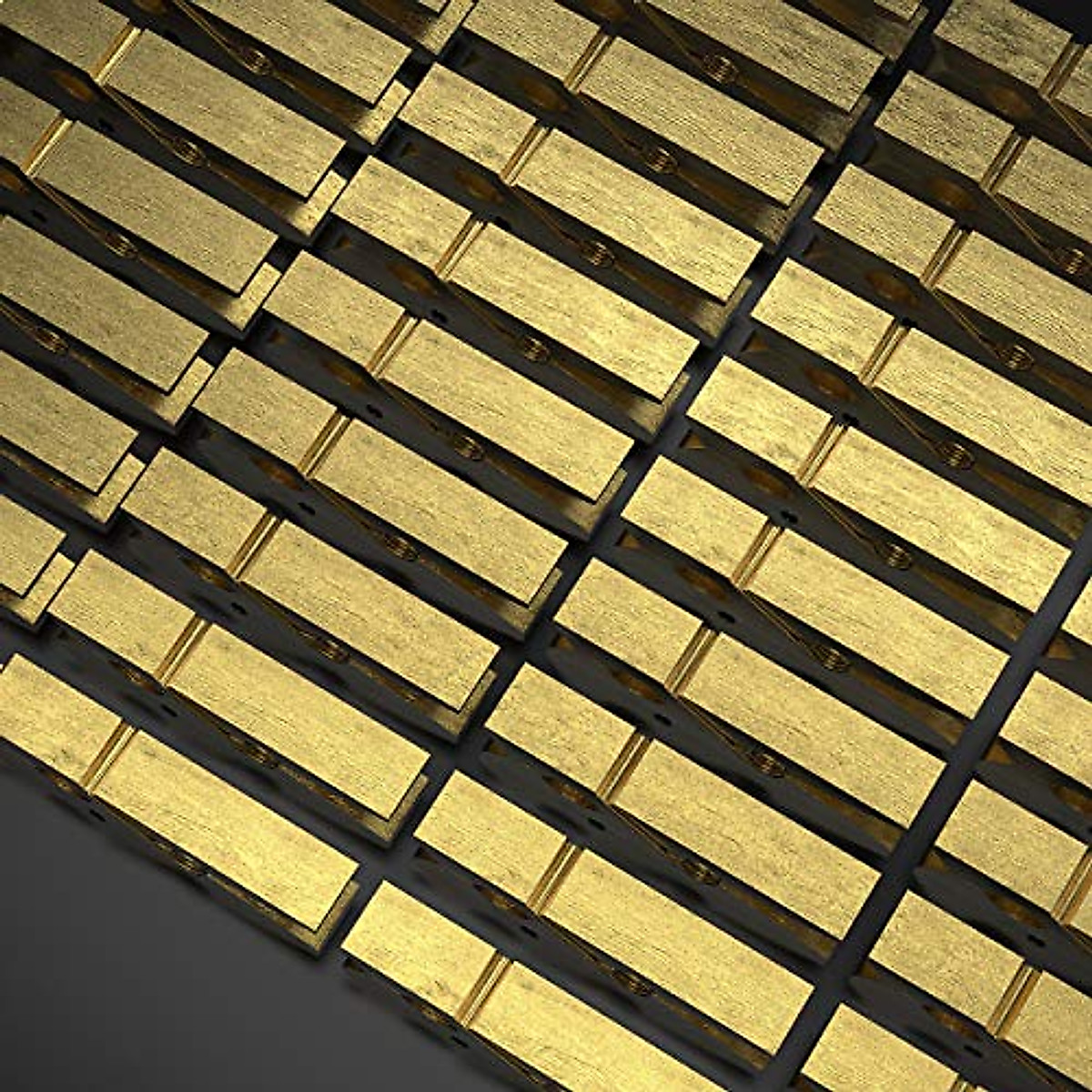 Mini Gold Clothespins - 50pcs Small Natural Wood Clothes Pin with Jute Twine for Photos Display,Gift Wrapping, Hanging Pictures Paper, Baby Clothes Pins,Small Clips for Home School Arts Crafts Decor