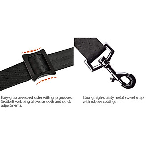 Pro Tec Protec NLS310M 22-Inch Ballistic Neoprene Less-Stress Saxophone Neck Strap with Coated Metal Hook Abdominal Support,Black