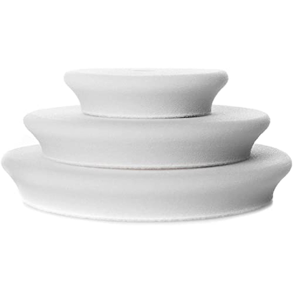 RUPES D-A Ultra Fine High Performance Fine Polishing Foam Pad 2-Pack,7 inchFace,6 inchBacking