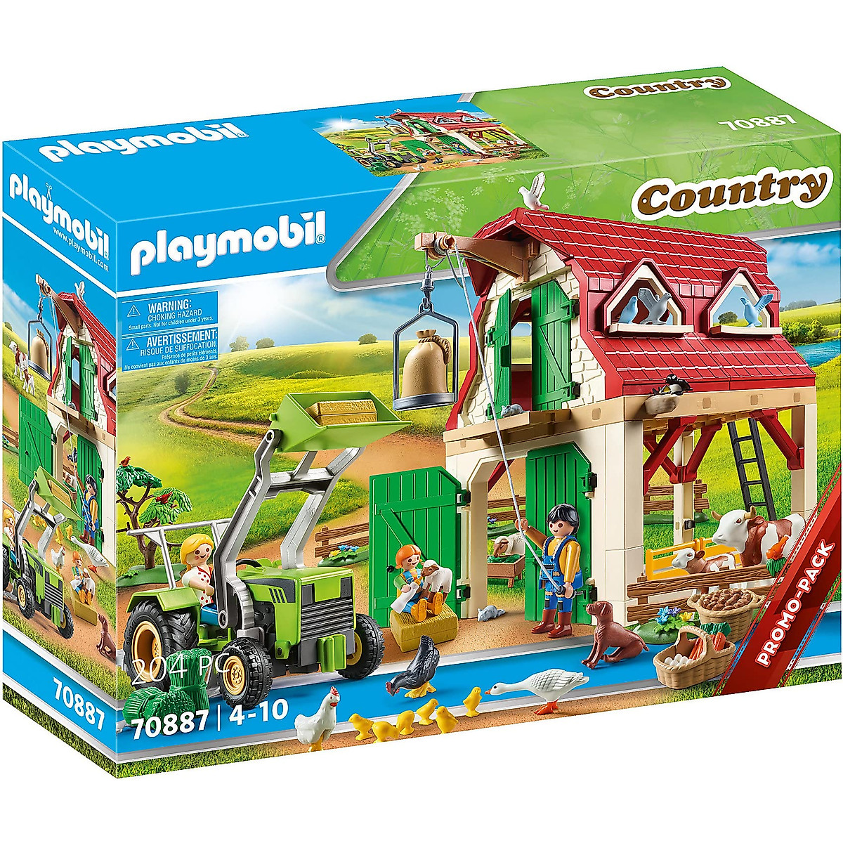 Playmobil Farm with Small Animals