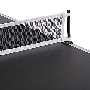 TRIUMPH SPORTS USA 4-in-1 Rotating Swivel Multigame Table – Air Hockey, Billiards, Table Tennis, and Launch Football , Black/White, 23.75 x 32.00 x 48.00"