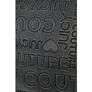 Juicy Couture Word Play Backpack Debossed Black Logo One Size