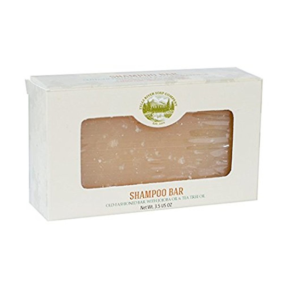 Shampoo Bar (3.5 Oz) - With Jojoba Oil and Tea Tree Oil for Healthy Hair Growth and Scalp - Reduces Hair Loss - Phthalate, Paraben, Sulfate, and Gluten Free - Vegan