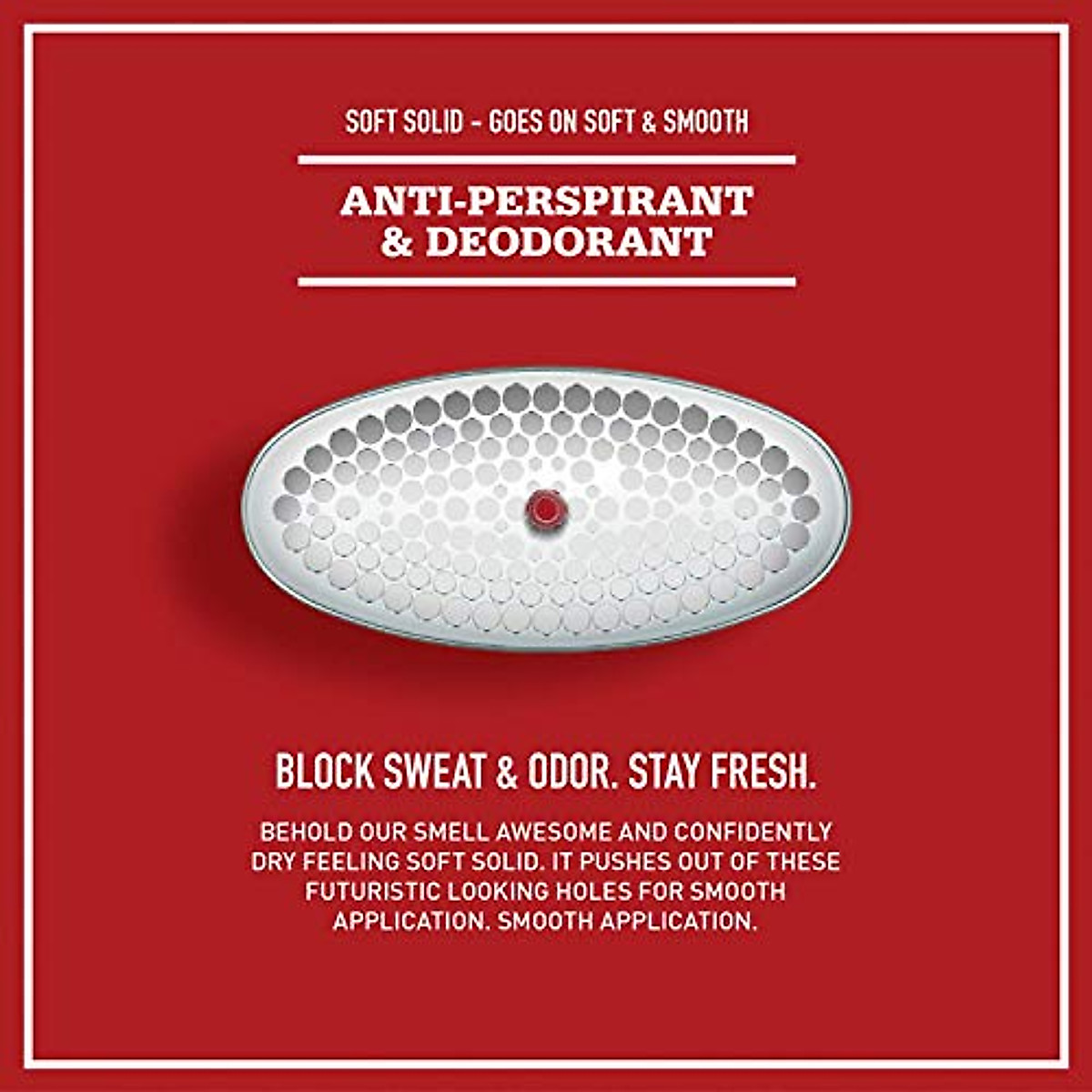 Old Spice Anti-Perspirant 2.6 Ounce Pure Sport+ Soft Solid (76ml) (3 Pack)