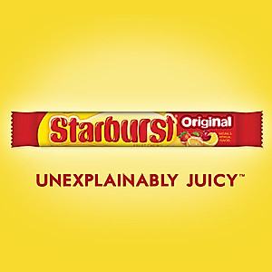 STARBURST Original Fruit Chews Candy, 2.07 ounce (36 Single Packs)