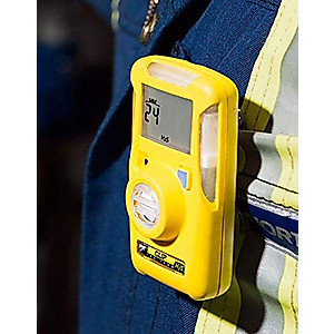 BW Technologies BWC2-M BW Clip Single Gas CO Monitor, 35/200, Yellow, Standard