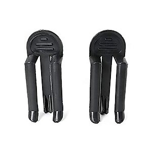 RLECS 10pcs Practical Garbage Can Clip Garbage Basket PP Plastic Waste Can Trash Bag Clamp 3.35x1.26 Inch