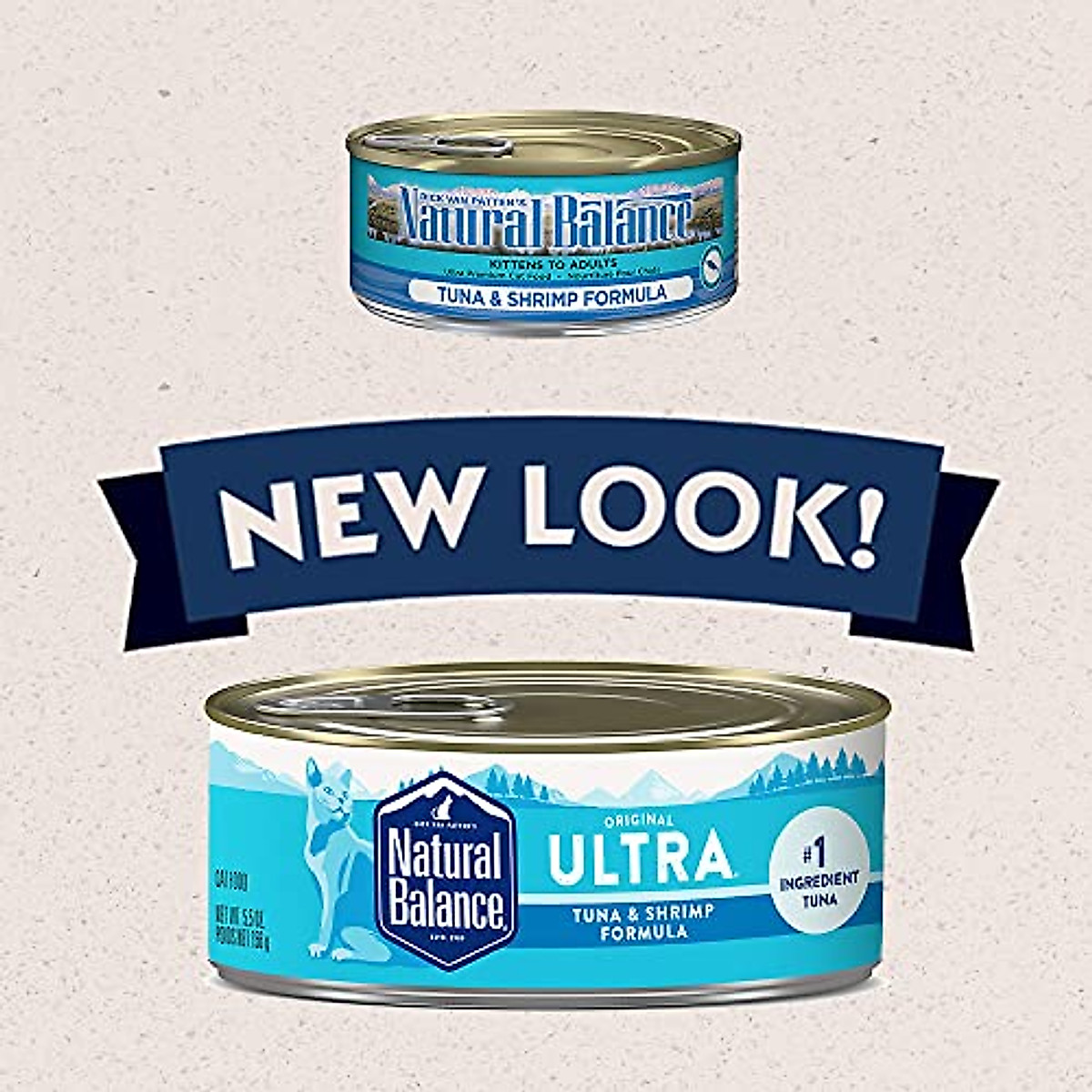 Natural Balance Ultra Premium Wet Canned Food for Kittens to Adult Cats Protein Choices Include Chicken & Liver Chicken, Turkey, Ocean Fish, Salmon or Tuna 5.5 Ounce (Pack of 24)