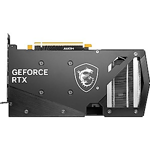 MSI Gaming GeForce RTX 4060 8GB GDRR6 128-Bit HDMI/DP Nvlink TORX Fan 4.0 Ada Lovelace Architecture Graphics Card (RTX 4060 Gaming X 8G)