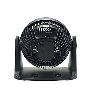 Hunter 8" Adjustable Whisper Fan, Black