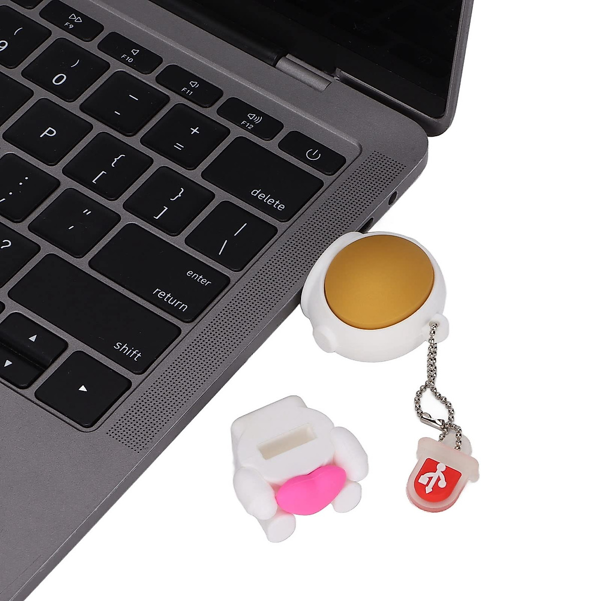 Kafuty-1 USB2.0 Flash Drive,16GB-128GB Memory Stick Storage Thumb Pen Drive,Astronaut Shaped Cute Cartoon USB Flash Drive,Portable U Disk for Tablet PC(128GB)