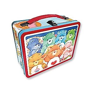 AQUARIUS Care Bears Fun Box - Sturdy Tin Storage Box with Plastic Handle & Embossed Front Cover - Officially Licensed Care Bears Merchandise & Collectible Gifts