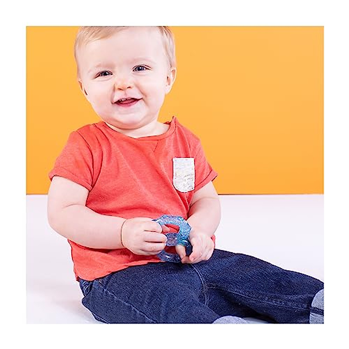 Bright Starts Gel-Filled 3 Pack - BPA Free - Chillable Teething Toy, Ages 3 months +