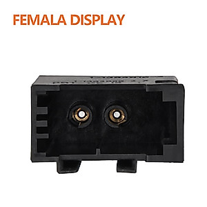 Mellbree 2Pcs Fiber Optic Loop, Female and Male Fiber Optic Bypass Loop Adapter Connector Diagnostic Device Tool Compatible for Benz Audi Mercedes BMW VW Porsche MOST Optical System