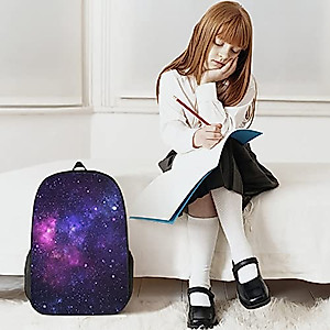 KXZOYLM Galaxy Backpacks Outer Space Backpack 3 Pieces Sets Space Backpack with Lunch Box And Pencil Case Casual Planet Shoulder Bag for Boys Girls Teens Men Women
