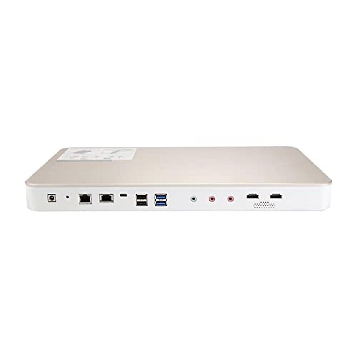 QNAP HS-453DX-8G Silent and Fanless Multimedia NAS Hybrid Storage Structure, 10GbE Connectivity, and HDMI 2.0 4K Output Screen Reader Support Enabled, 4GB SO-DIMM DDR4