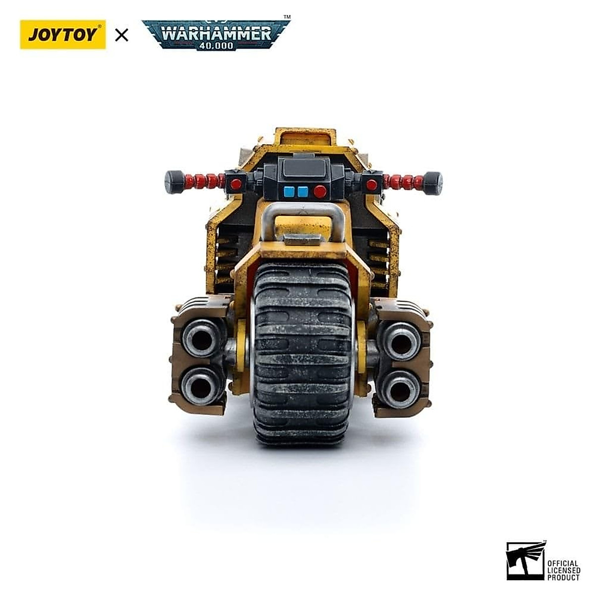 JoyToy Warhammer 40K: Imperial Fists Raider Combat Bike 1:18 Scale Figure