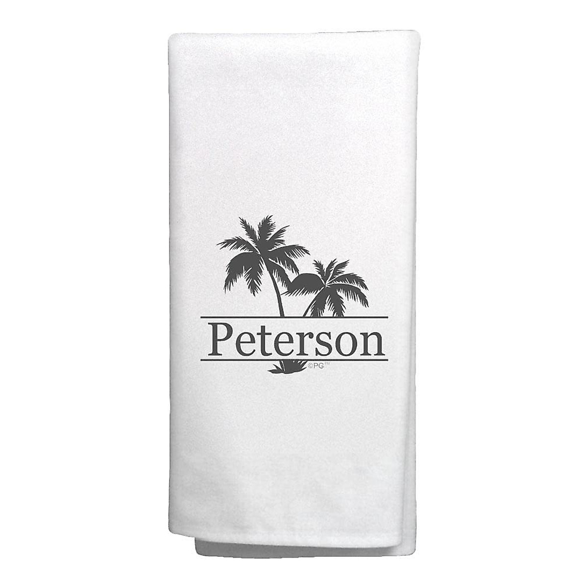 Custom Name Gifts Your Text Beach House Kitchen Decor 2 Pack Personalized Decorative Tea Towels