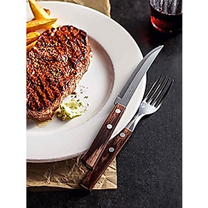 Tramontina 29899/155 Knives Set, Stainless Steel, Brown, 30 x 30 x 30 cm