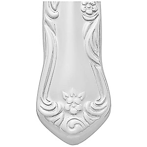 Oneida Azalea 20 Piece Everyday Flatware, Service for 4, 18/0 Stainless Steel, Silverware Set, Dishwasher Safe, Silver