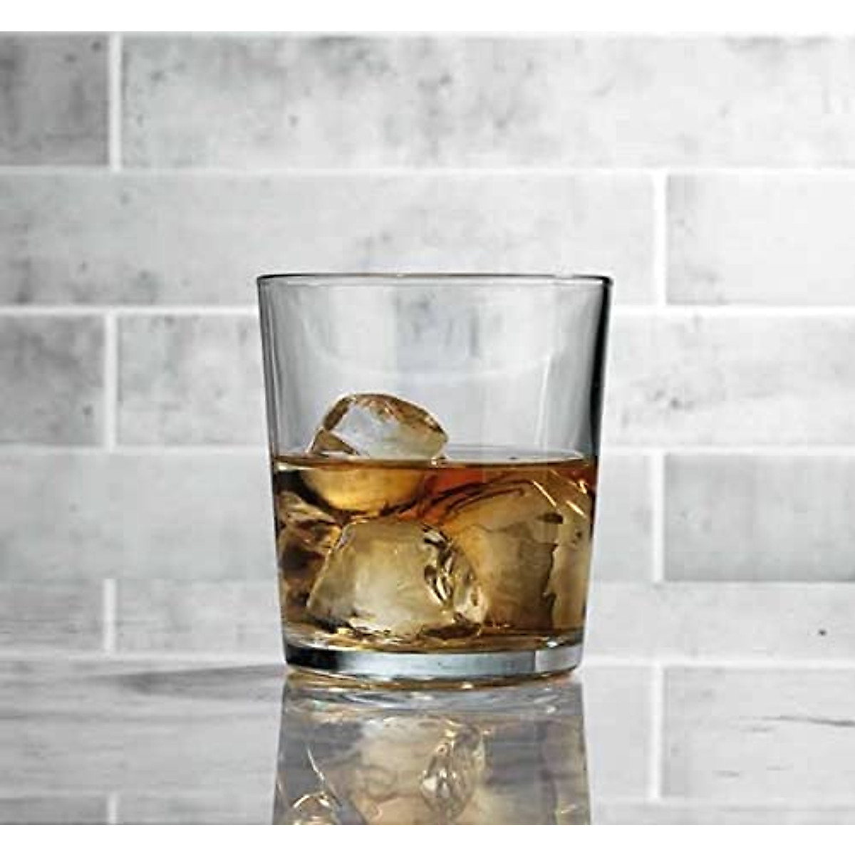 Glaver's Drinking Glasses Set Of 16, 8 Highball Glasses (17oz.), 8 Rocks Glass Cups (13 oz) Beer Glasses, Water, Juice, Cocktails.