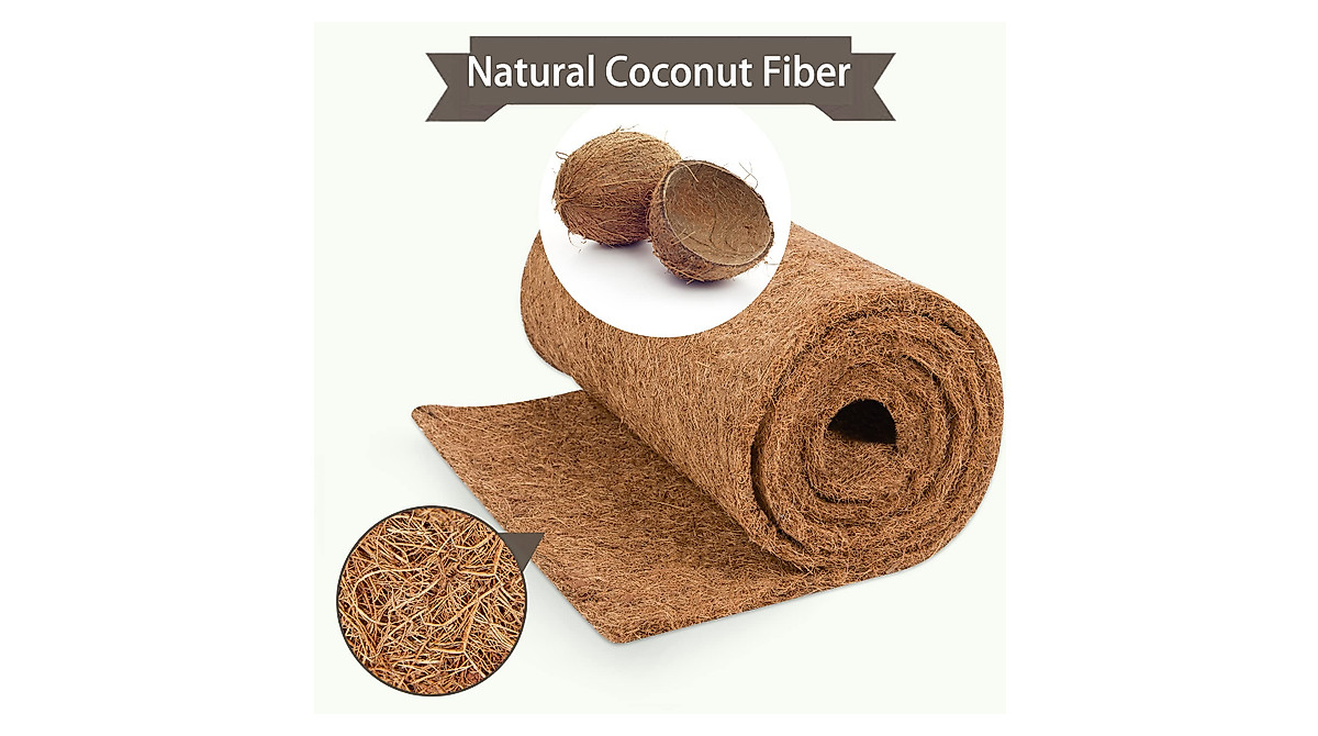 GreatBuddy Coco Liner Roll - Natural Coconut Fiber Mat