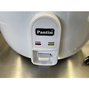 Pantin Commercial Electric Rice Cooker – 35 Cups Raw / 70 Cups Cooked Capacity w/Measuring Cup & Scoop – High-Efficiency Large Rice Cooker Commercial Rice Cooker for Restaurants, Hotels and Catering