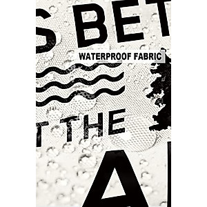 Outdoor Waterproof Pillow Covers for Patio Furniture Life is Better at The Lake Decorative Throw Pillow Cover Plants Living Quote Pillowcases Set of 2 Cushion Case for Sofa Couch Chair 18 x 18 in