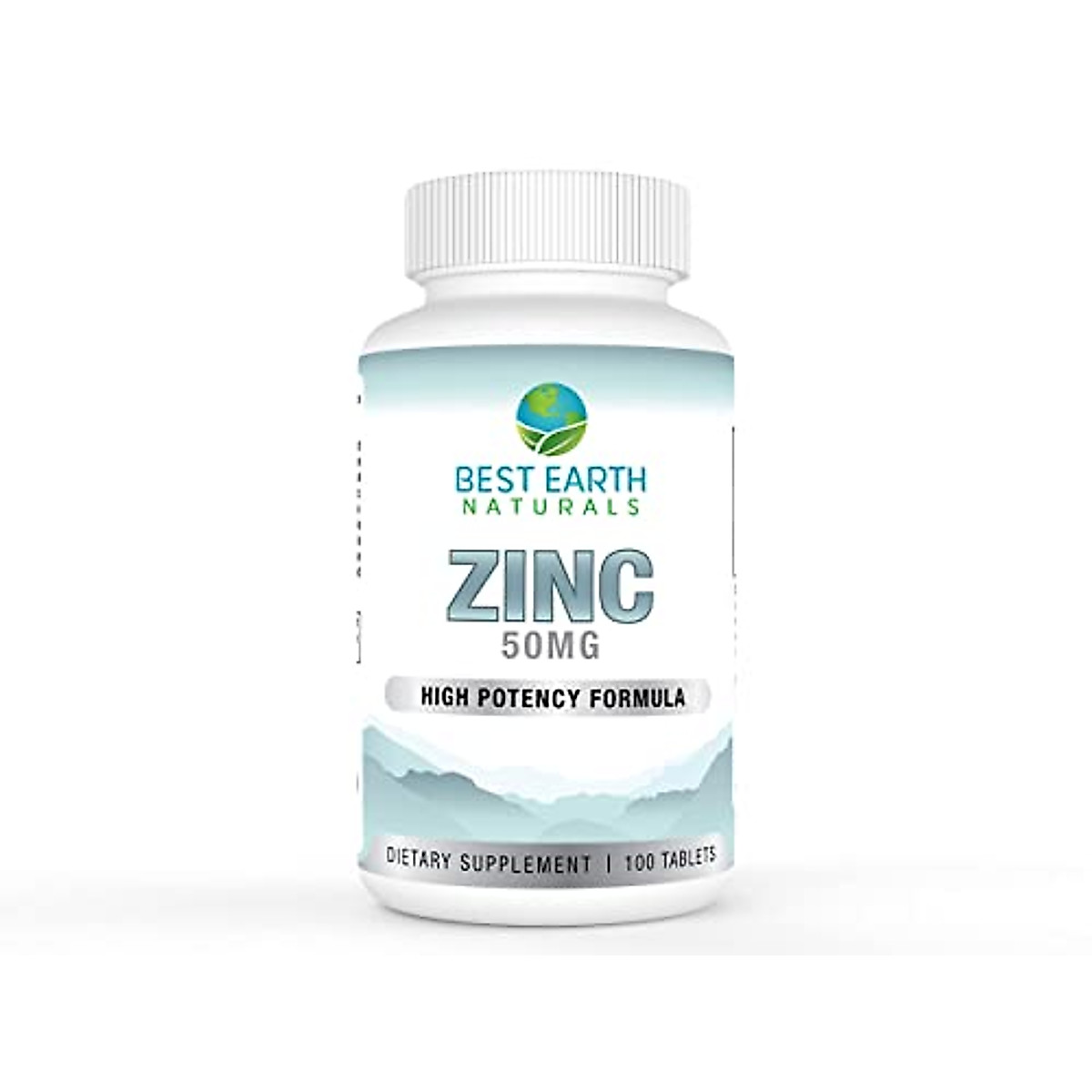 Zinc 50 mg Immune Support and Antioxidant Supplement, 100 Count