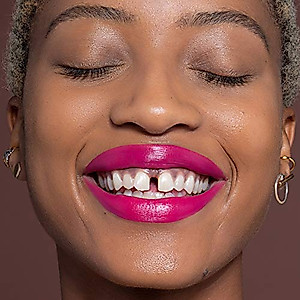 ILIA - Color Block Lipstick | Non-Toxic, Vegan, Cruelty-Free, Clean Makeup (Knockout (Bold Magenta With Cool Undertones))