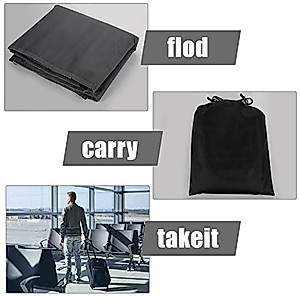 Toddler Airplane Seat Extender, Portable Toddler Airplane Bed Lightweight & Foldable Kids Airplane Footrest Toddler Travel Bed Plane for Kids (Grey)