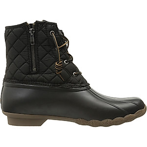 Sperry Women's Saltwater Boots, Black, 8