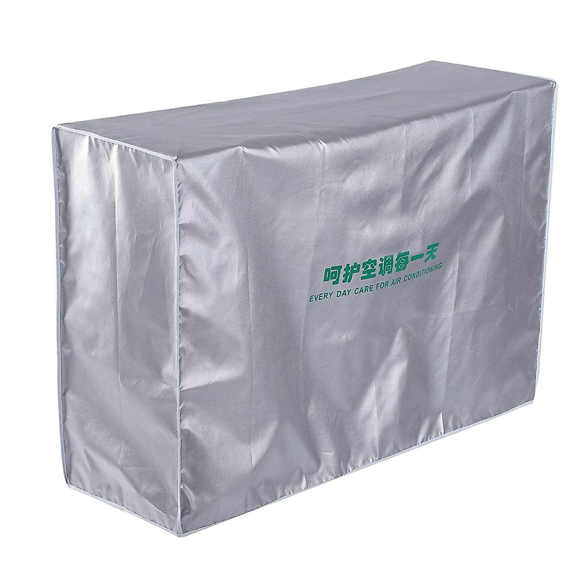 Marvellous Air Conditioner Cover for Outside,Polyester Outdoor Air Conditioner Cover Waterproof Sunproof for Home All Weather Winter Air Conditioner Cover Silver (36.22 x 13.78 x 27.17 inch)