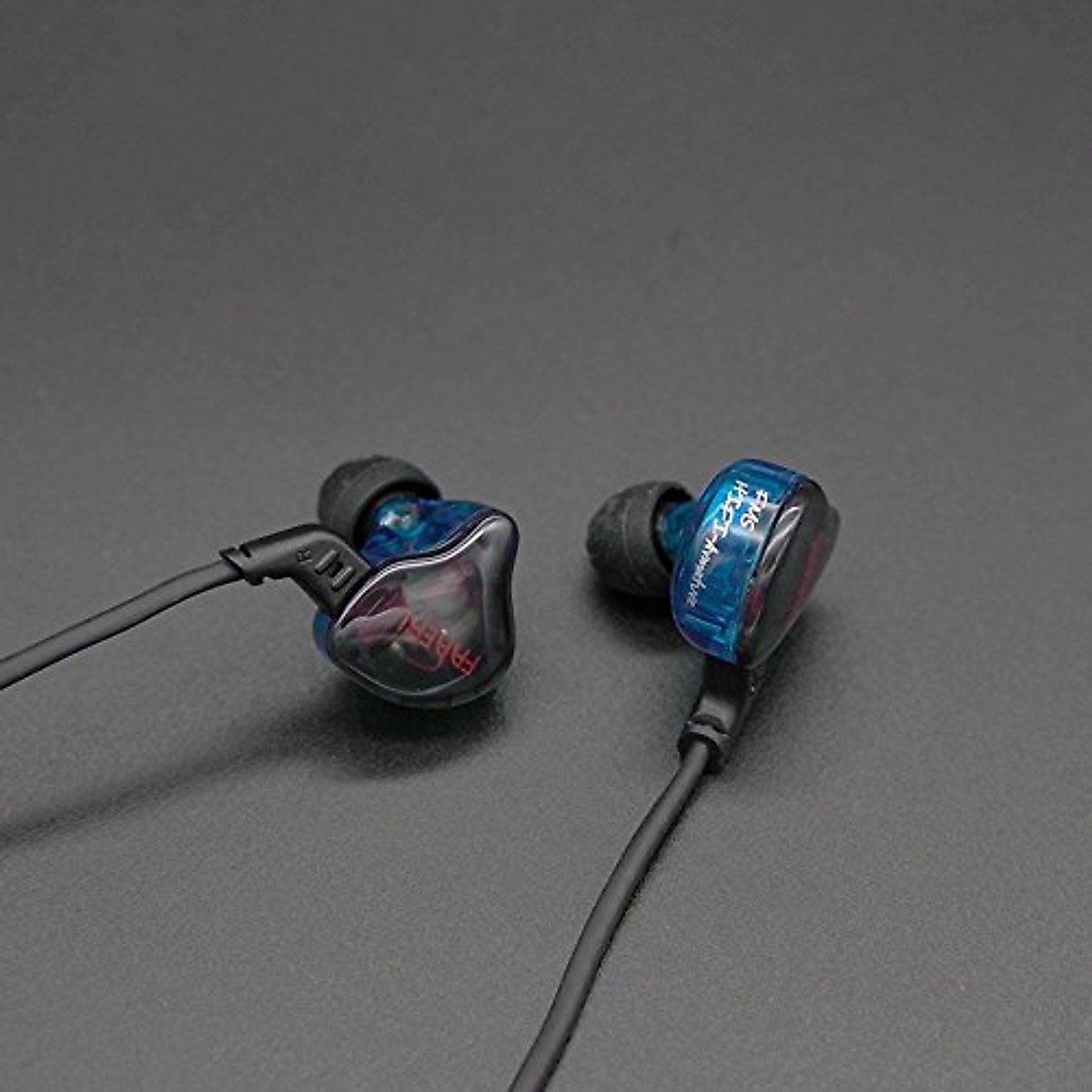 FAAEAL Earphones FMS Armature Dual Driver in-Ear Wired Headphones Detachable HiFi 1DD 1BA Bass Audio Monitors Noise Isolating Music Sports Earbuds Headset