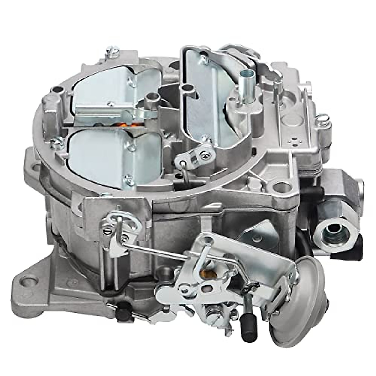 4 Barrel Carburetor Carb For 1901R Rochester Quadrajet 4MV Chevy 1966-1973 - Summit Jegs Divorced Choke 1901-GG 4-BBL, Replace for Corvettes 1975-1979 750 CFM Vacuum Secondary Durable