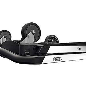 CLAX® Multi use Functional Collapsible carts | Mobile Folding Trolley | Shopping cart with Storage Crate (Black)
