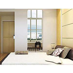 mirror Full-Length, Wall-Mounted Female Home Frameless Clothing Store