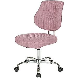 OSP Home Furnishings Sunnydale Office Chair, Orchid